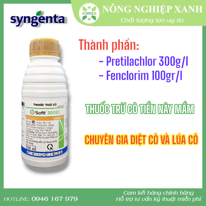Thuốc Trừ Cỏ SOFIT 300EC